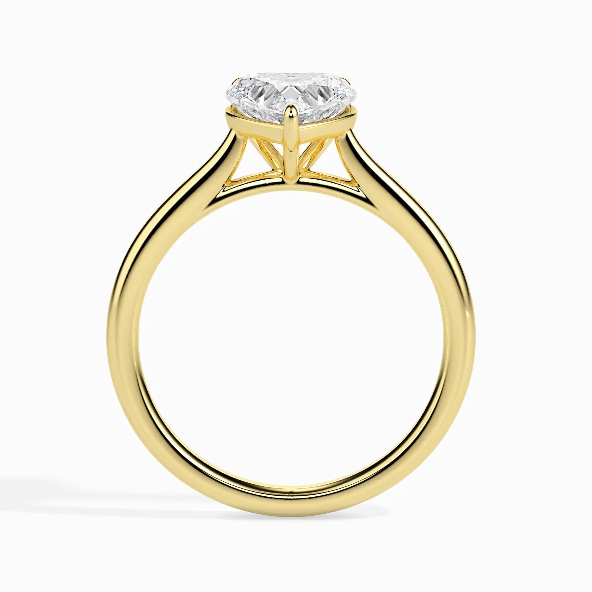 Solitaire Heart Diamond Ring | Solitaire Heart Diamond Ring · Eternz