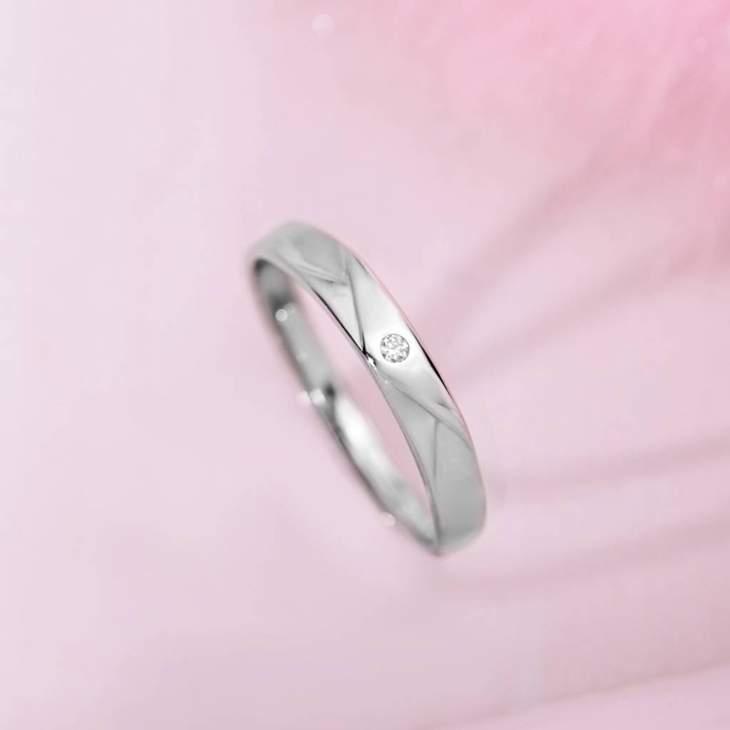 Mini Solid Cz Rhodium Plated 925 Sterling Silver Ring | Mini Solid Cz ...