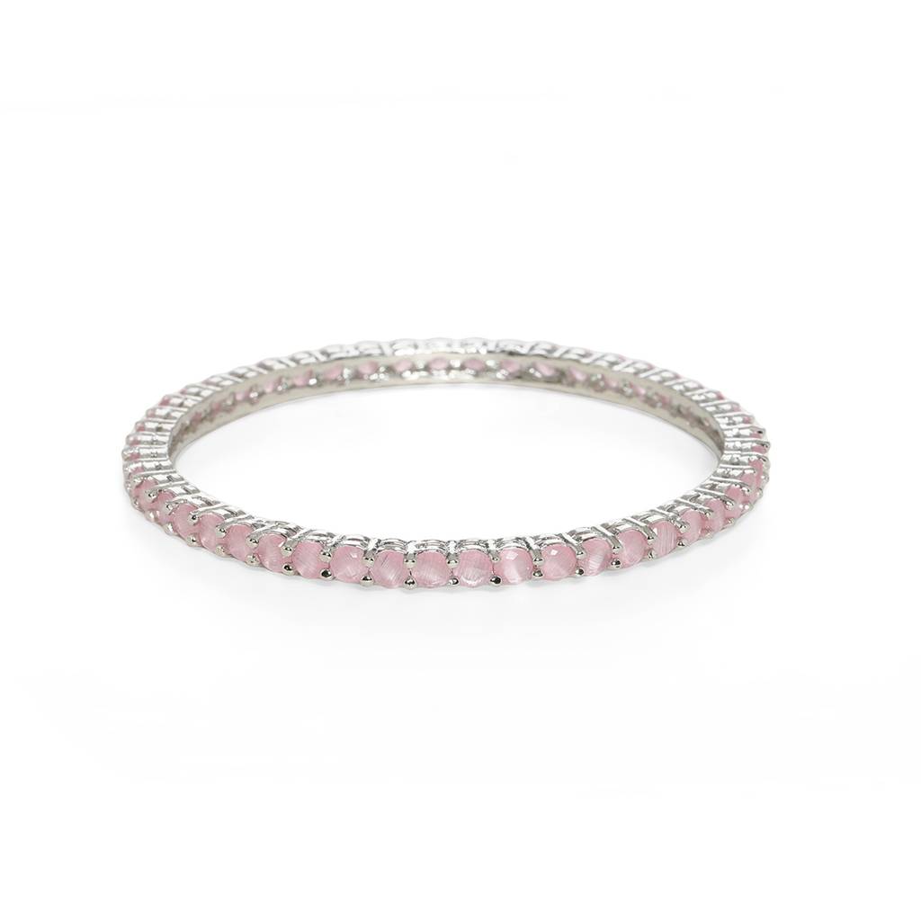 Pink Stone Bangle | Pink Stone Bangle · Eternz