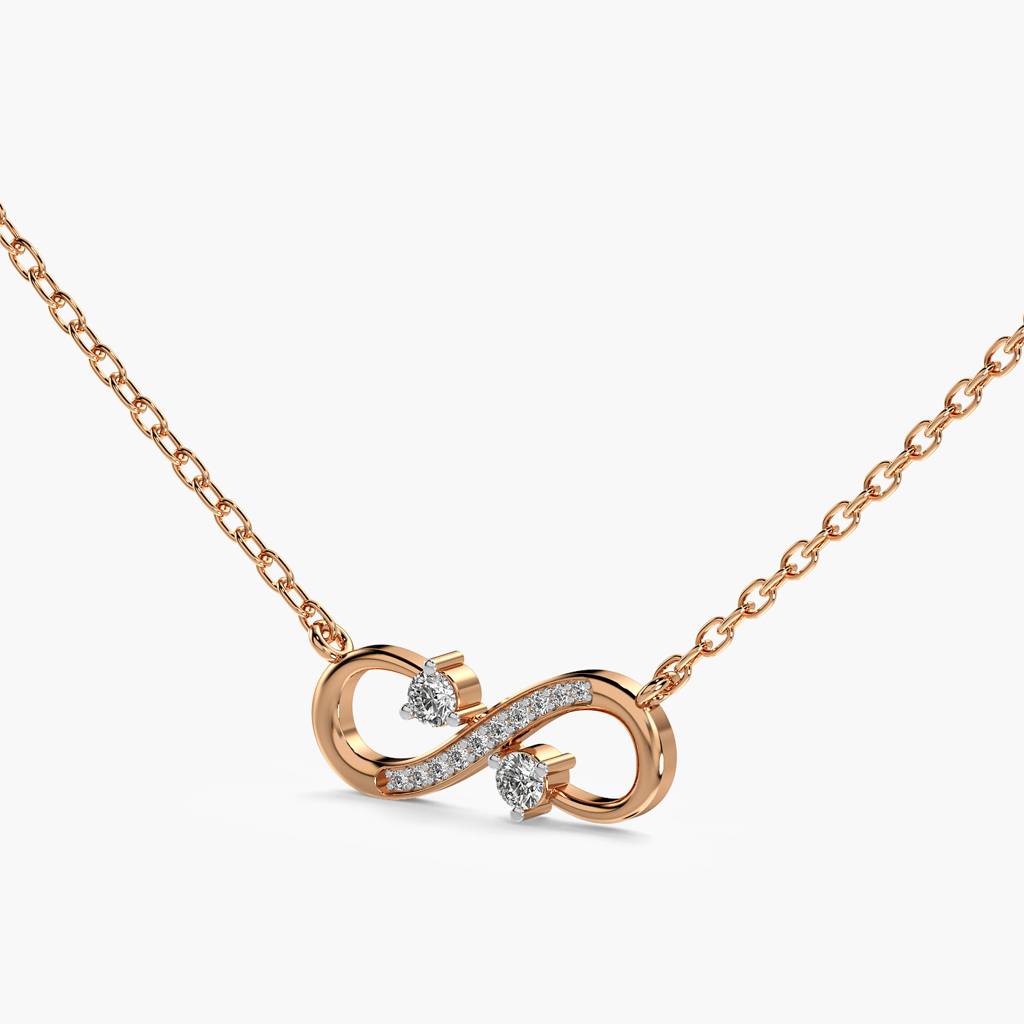Infinity Spark Lab-Grown Diamond Pendant (With Chain) | Infinity Spark ...