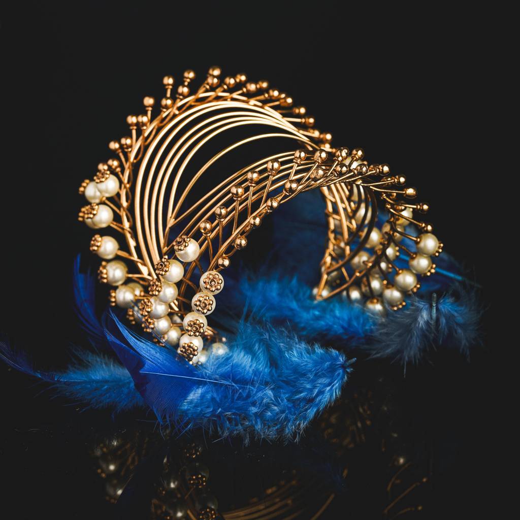 Astral Aura And Pearl Cloud Wire Cuff Bracelet | Astral Aura And Pearl Cloud Wire Cuff Bracelet ...