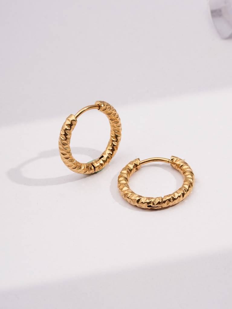 Textura Luxe Hoops For Women | Textura Luxe Hoops For Women · Eternz