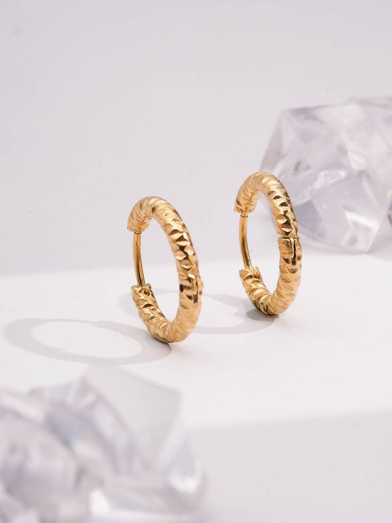 Textura Luxe Hoops For Women | Textura Luxe Hoops For Women · Eternz