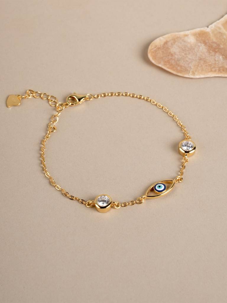 925 Sterling Silver Evil Eye Zeinth925 Silver Bracelet For Women | 925 ...