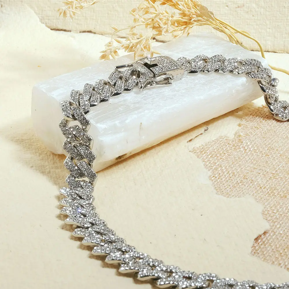 Studded Curb Cuban Men Chain | Studded Curb Cuban Men Chain · Eternz