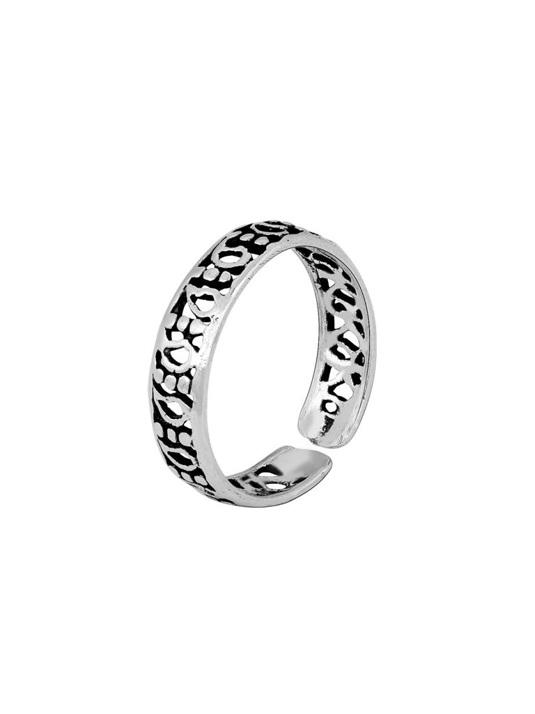 GIVA 925 Sterling Silver Oxidised Silver Inscription Toe Rings | GIVA ...