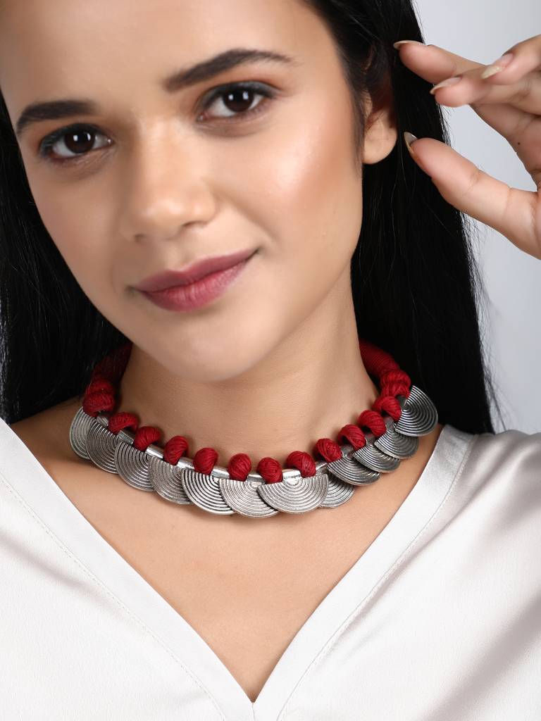 Firoza Tribal Pankhi Necklace | Firoza Tribal Pankhi Necklace · Eternz