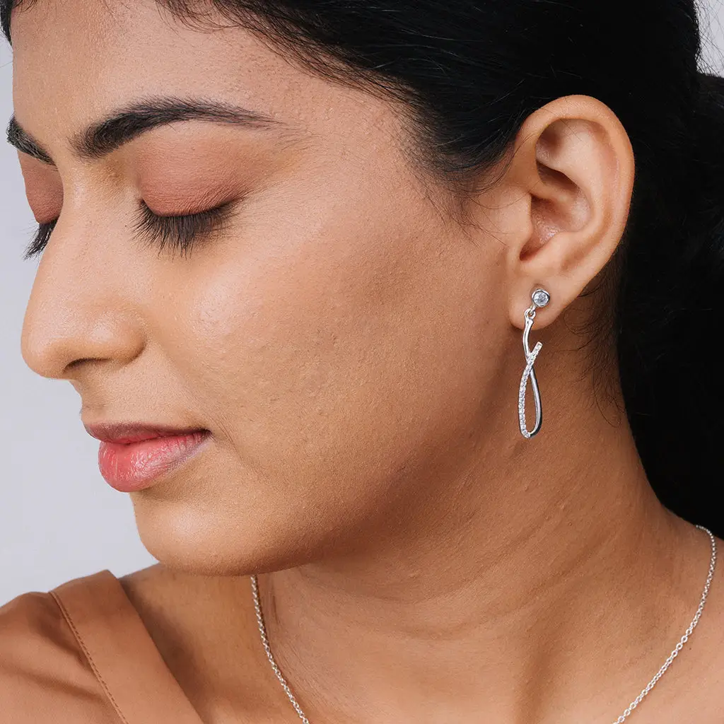 Twilight Elegance Infinity Earrings | Twilight Elegance Infinity ...