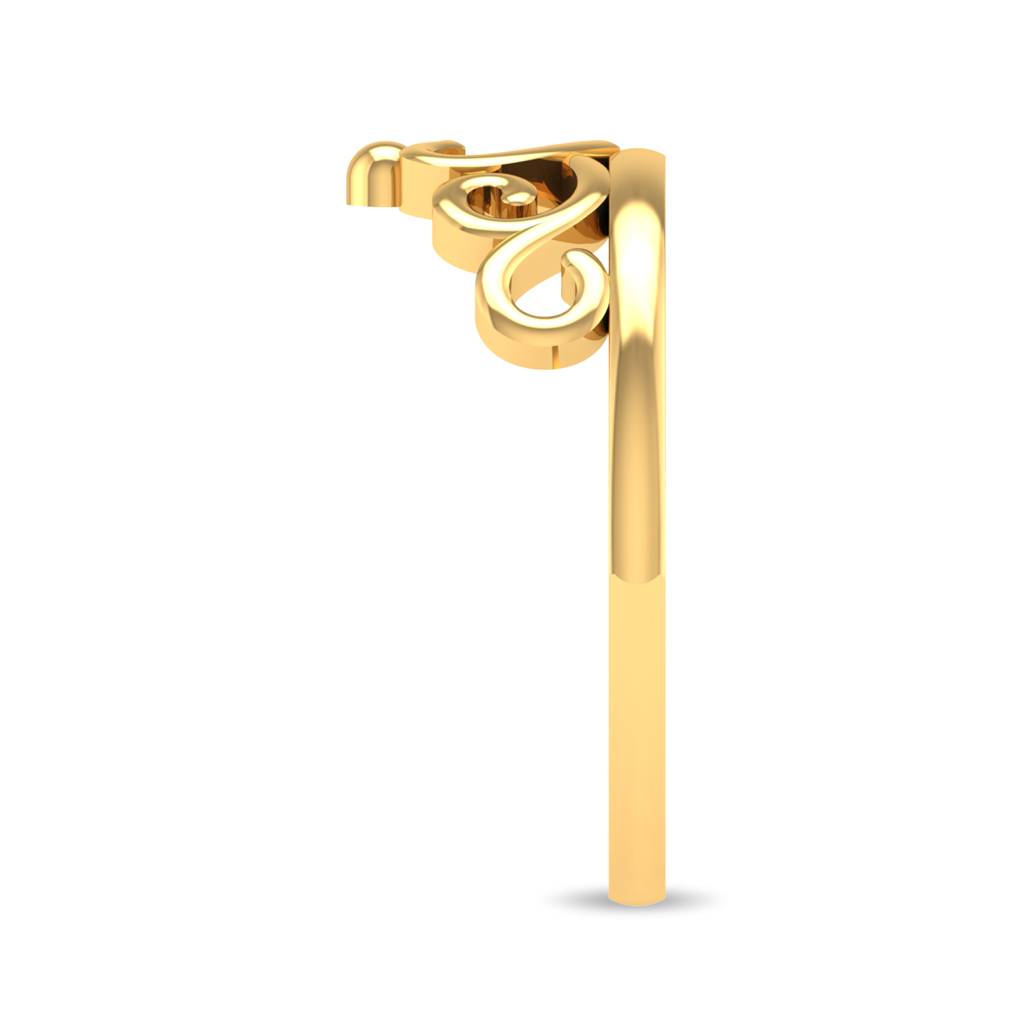 Kisna 14K Yellow Gold Lovelia Ring For Women | Kisna 14K Yellow Gold ...