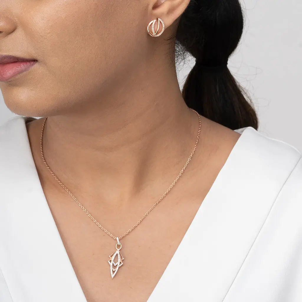 Dual Tone Fusion Jewellery Set | Dual Tone Fusion Jewellery Set · Eternz