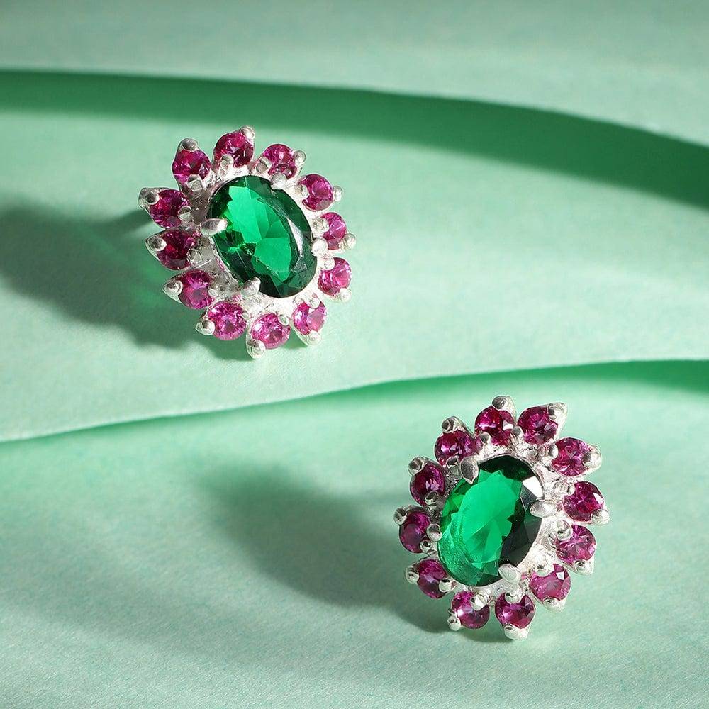 Enchanted Garden Silver Studs | Enchanted Garden Silver Studs · Eternz