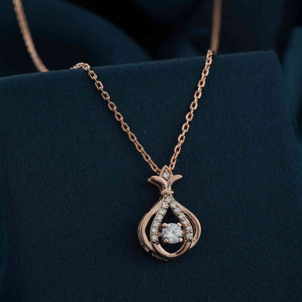 Rose Gold Water Drop Pendant | Rose Gold Water Drop Pendant · Eternz