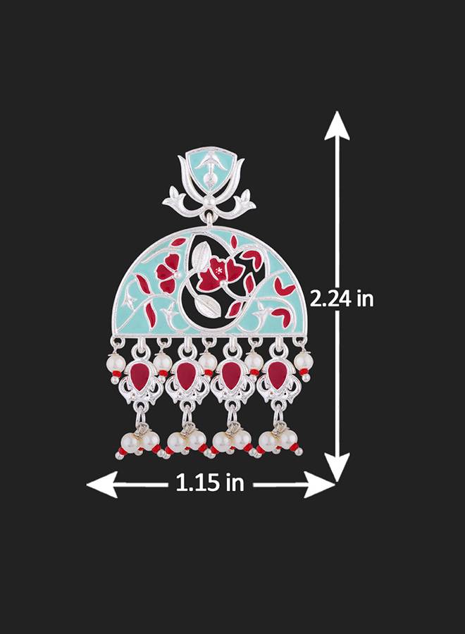 Tahira Silver Sparkler Mini Danglers | Tahira Silver Sparkler Mini ...