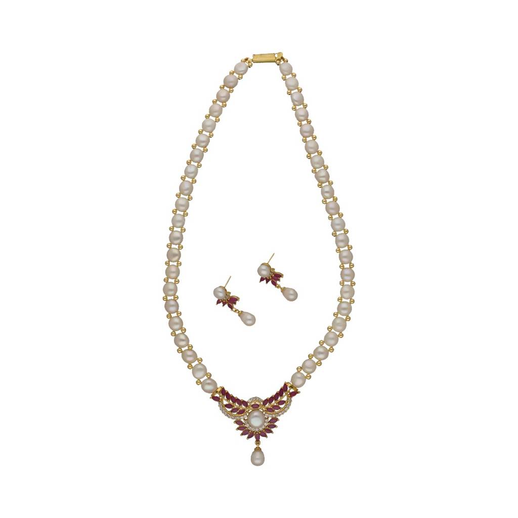 Twinkle Pearl Necklace Set | Twinkle Pearl Necklace Set · Eternz