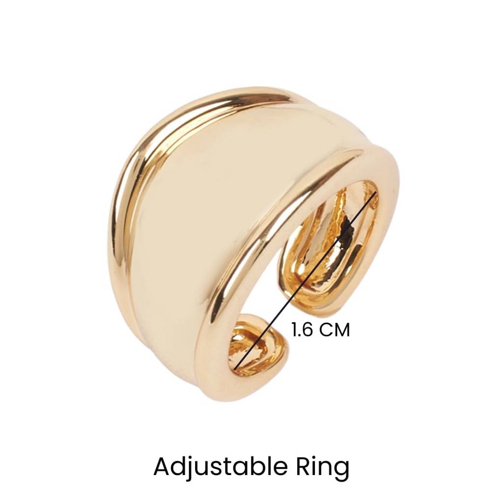 Kayden Bold Gold Ring | Kayden Bold Gold Ring · Eternz