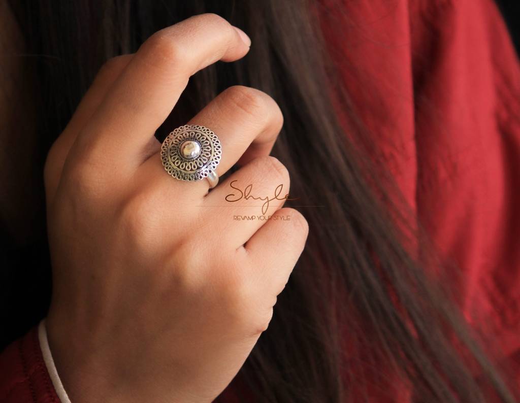 Adya Intricate Concentric Ring | Adya Intricate Concentric Ring · Eternz