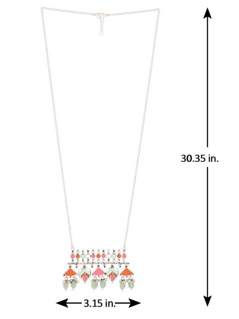 Bagh-E-Fiza Floral Motifs Necklace | Bagh-E-Fiza Floral Motifs Necklace ...