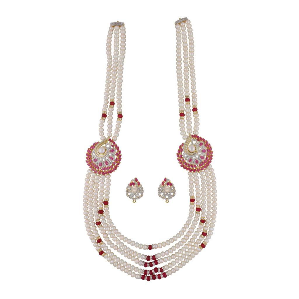Abarna 5 Lines Pearl Sets | Abarna 5 Lines Pearl Sets · Eternz