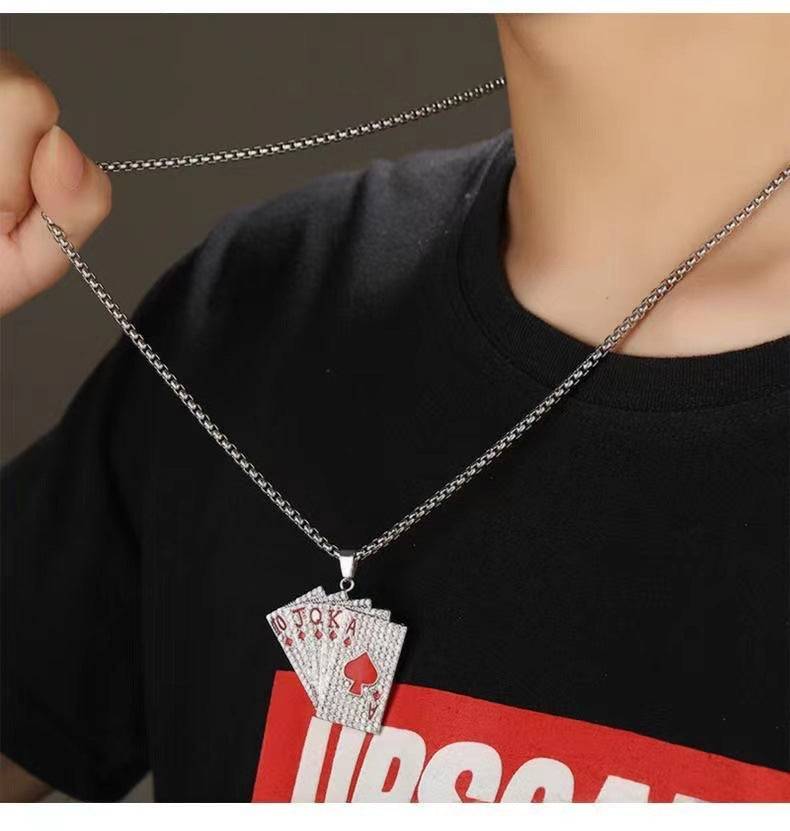 Red Pip Cards Chain | Red Pip Cards Chain · Eternz