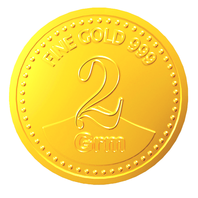 2Gram Gold Coin 999 | 2Gram Gold Coin 999 · Eternz