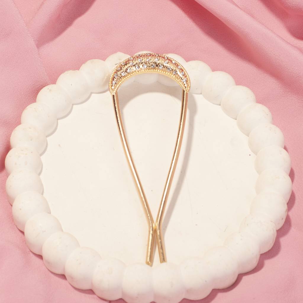 Sparkling Moon Bun Pin | Sparkling Moon Bun Pin · Eternz