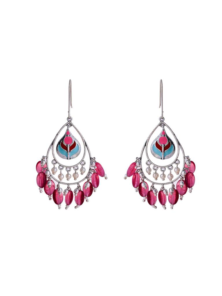 Bagh E Fiza Coloured Beads Earrings | Bagh E Fiza Coloured Beads ...
