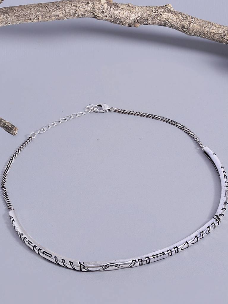 Aztec Bar Tribal Inspired Choker Necklace | Aztec Bar Tribal Inspired ...