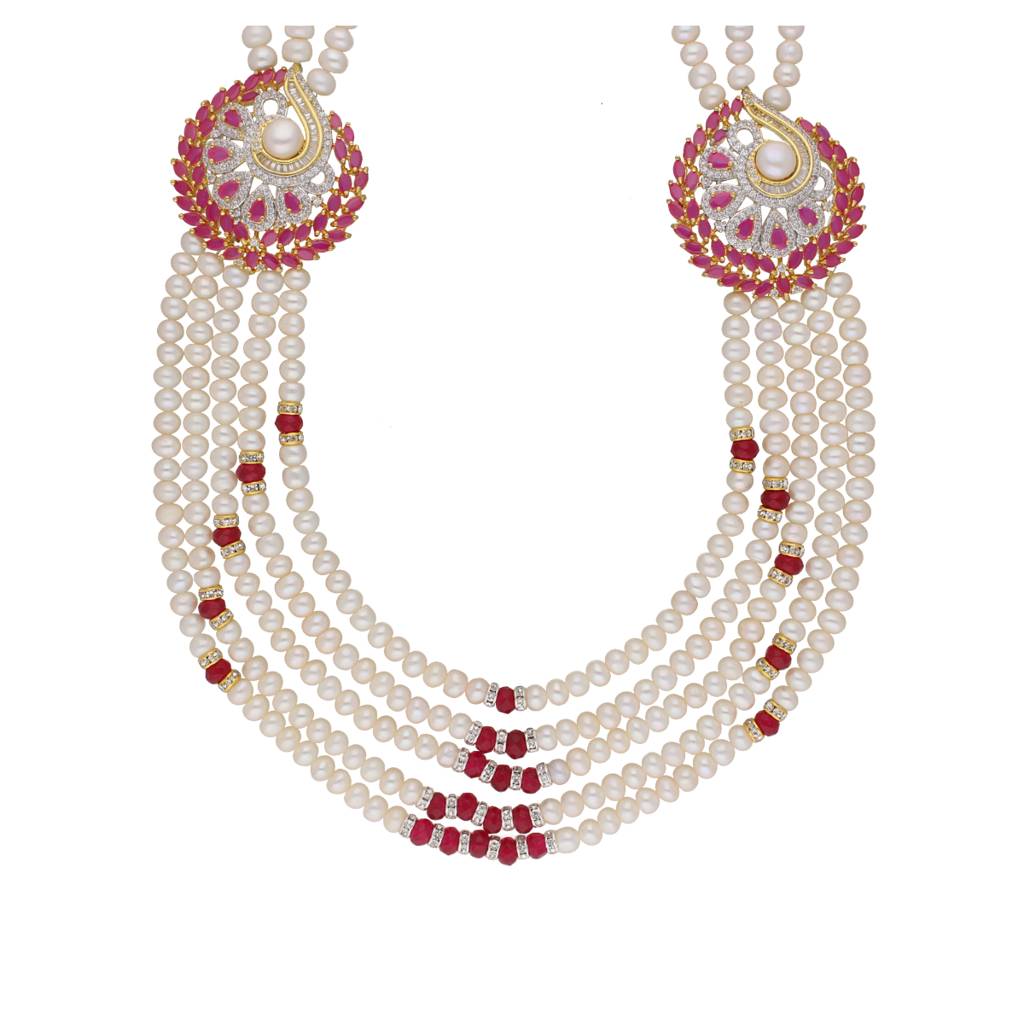 Abarna 5 Lines Pearl Sets | Abarna 5 Lines Pearl Sets · Eternz
