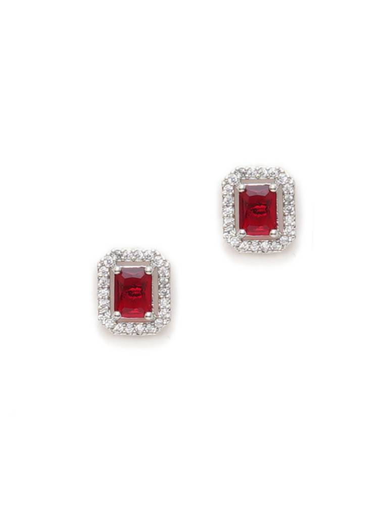 Ruby Red Stone Studs | Ruby Red Stone Studs · Eternz