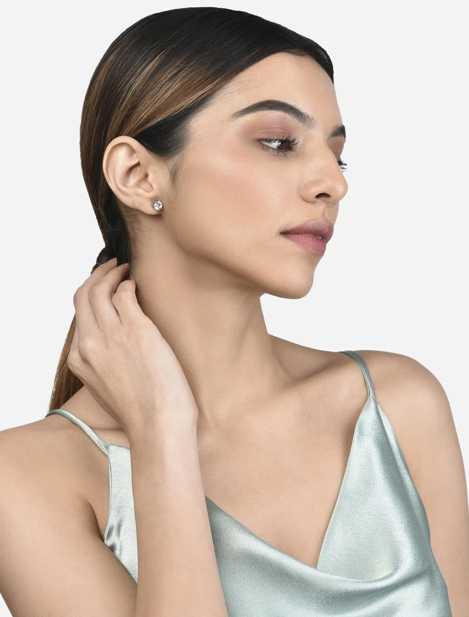 925 Silver Iris Studs | FIAN 925 Silver Iris Studs Earrings For women · Eternz