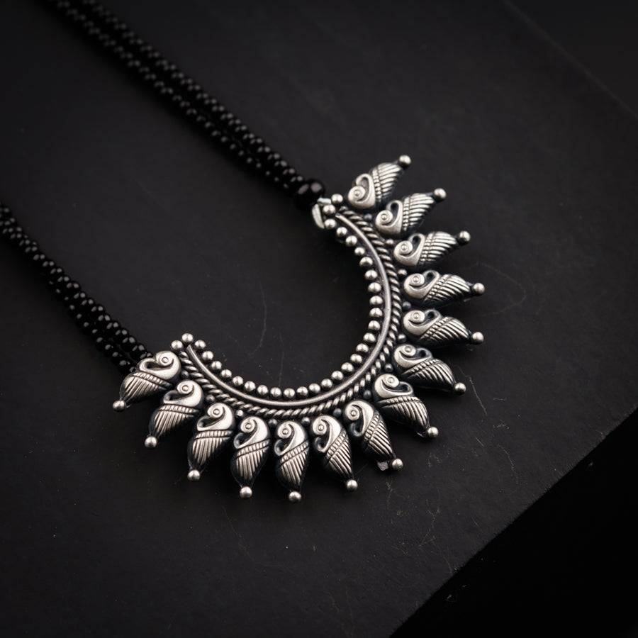 Signature Aadyaa Mayur Mangalsutra - Handmade | 92.5 Silver Mangalsutra ...
